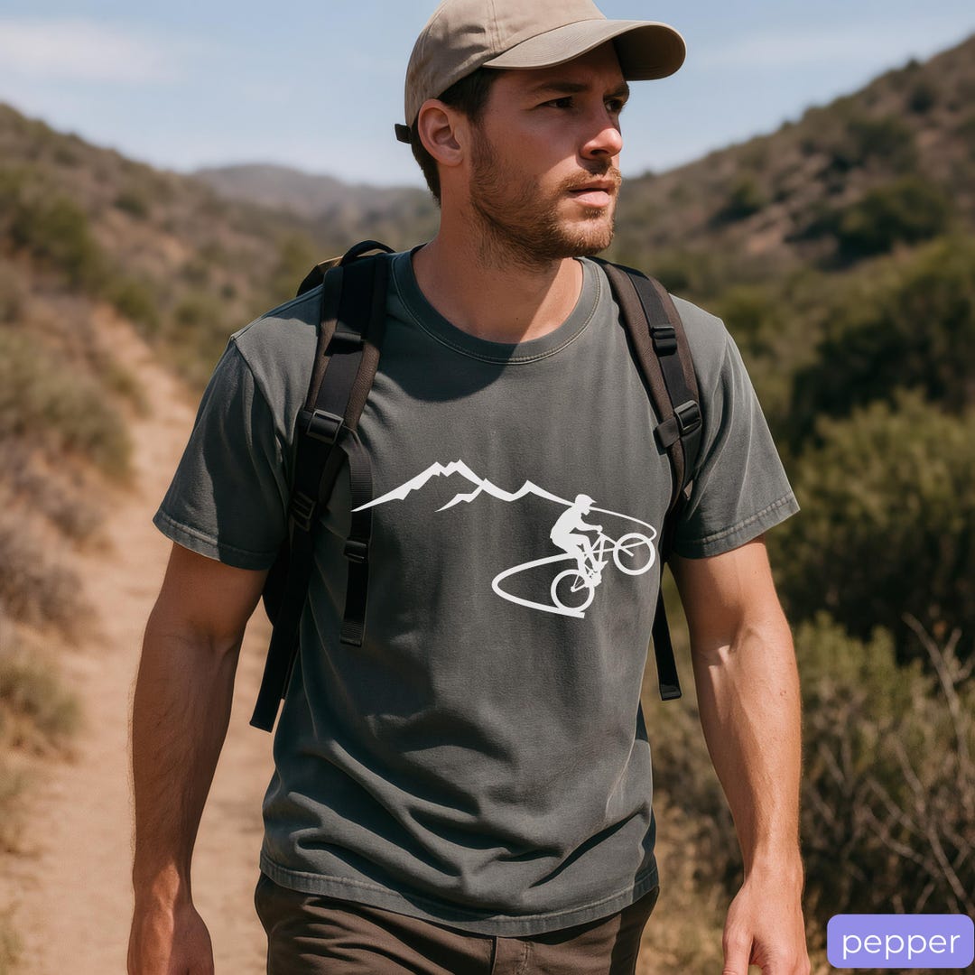 Mountain Biker Trail Ride T-shirt | Shirt for Mountain Bikers | Outdoor ...