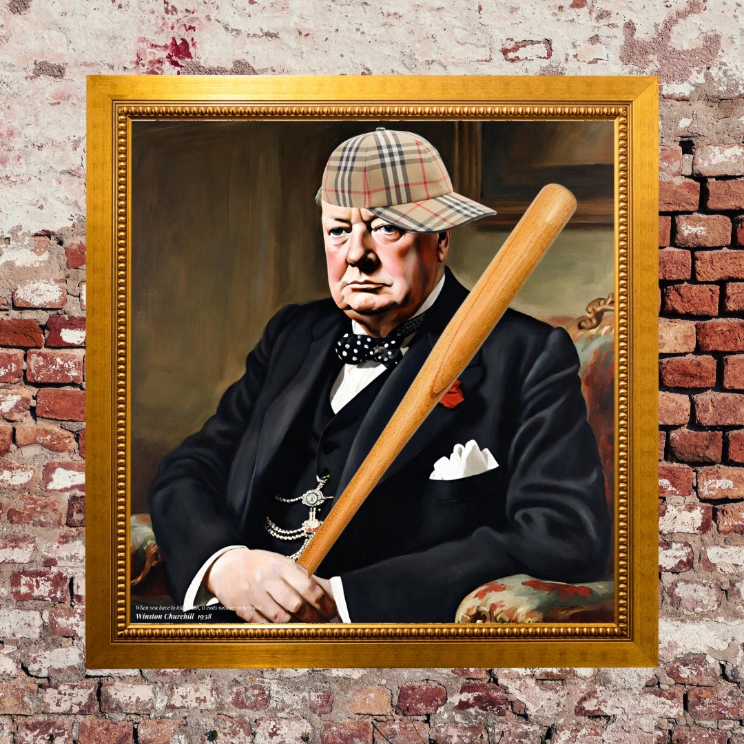 Winston Churchill POP ART - Etsy