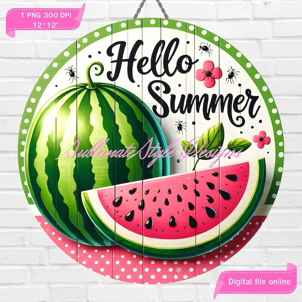 Summer Wreath - Etsy