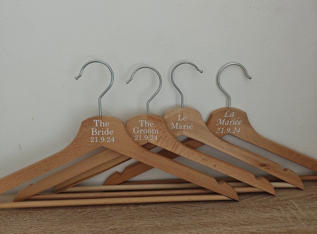 Personalized Stickers for Wedding Hangers Customizable Sticker - Etsy
