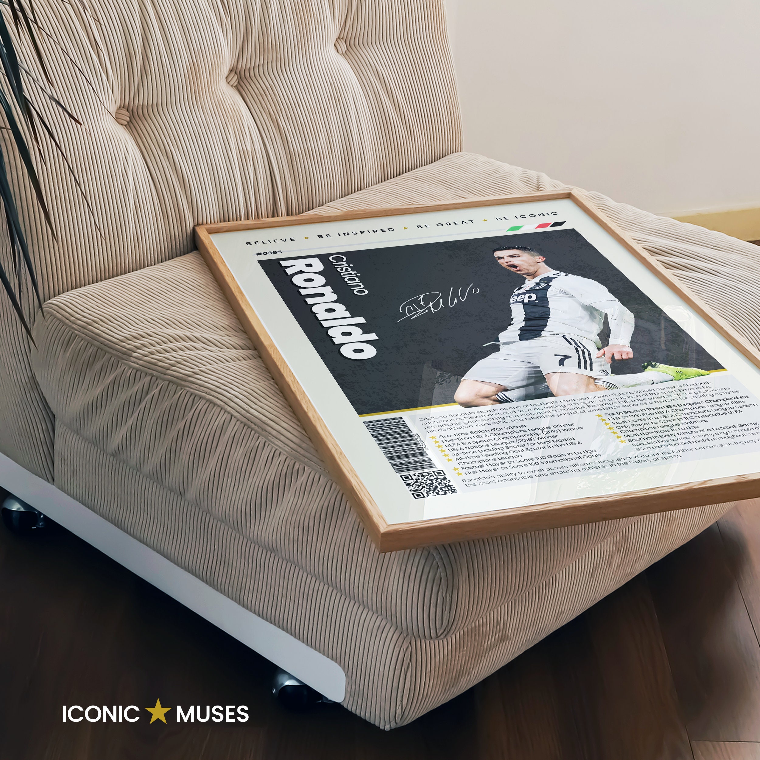 Cristiano Ronaldo Juventus Poster Print. Ronaldo CR7 Juve Goal ...