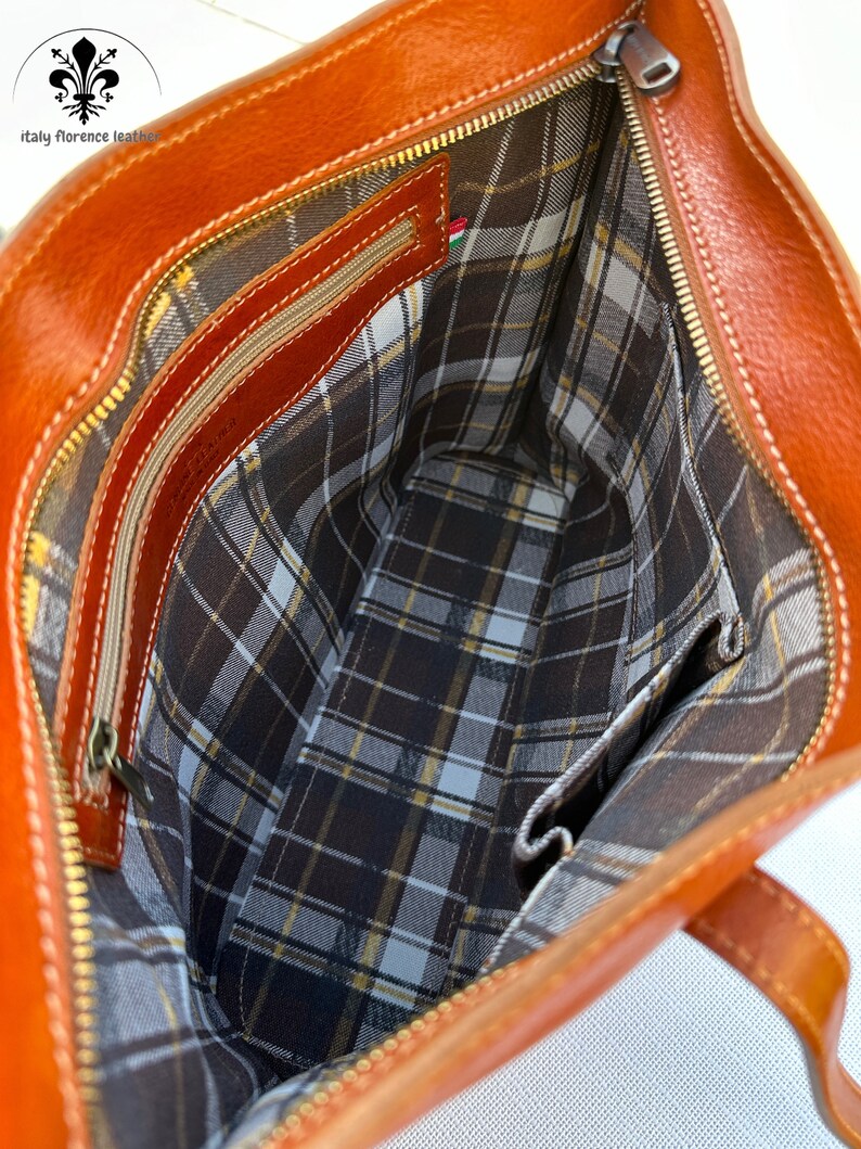 Genuine Leather Italian Handmade Women Bag Everyday Bag-working Bag ...