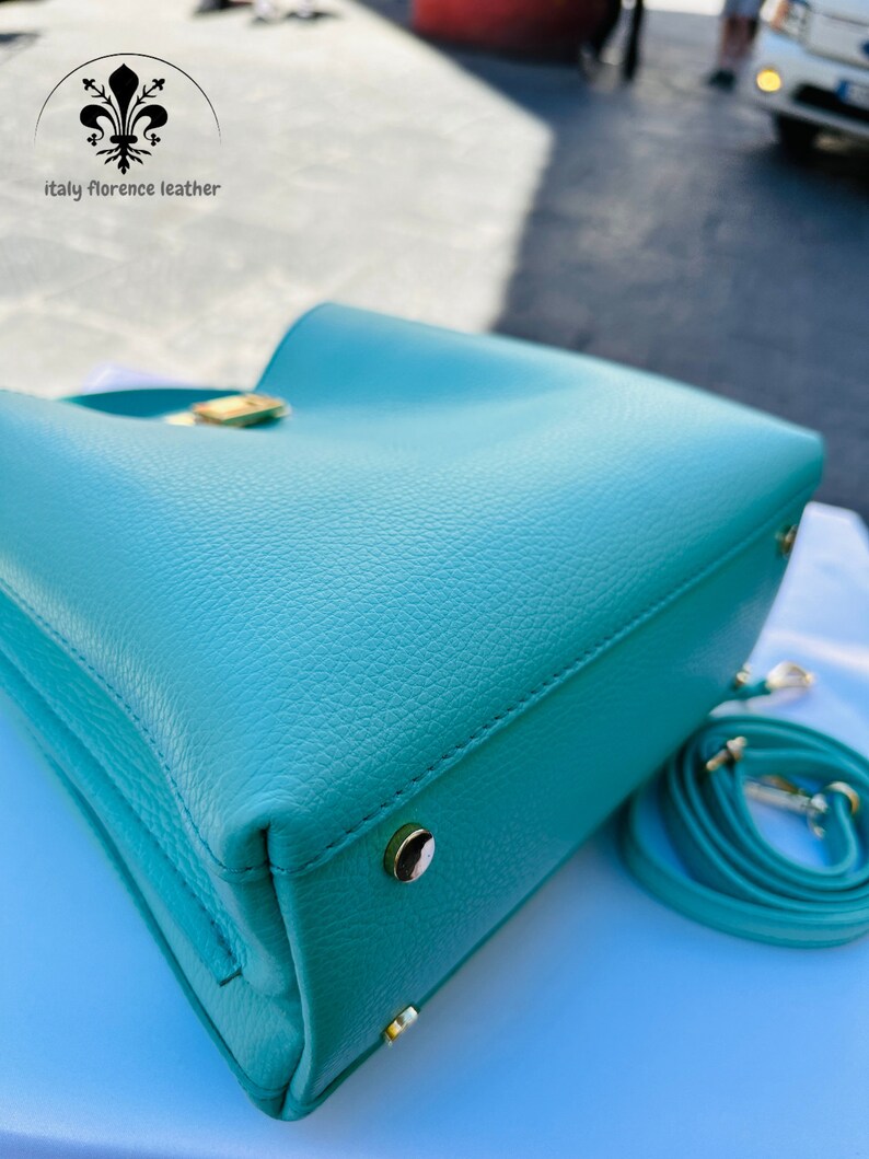Authentic Leather Italian Handmade Leather Handbag for Woman//florence ...