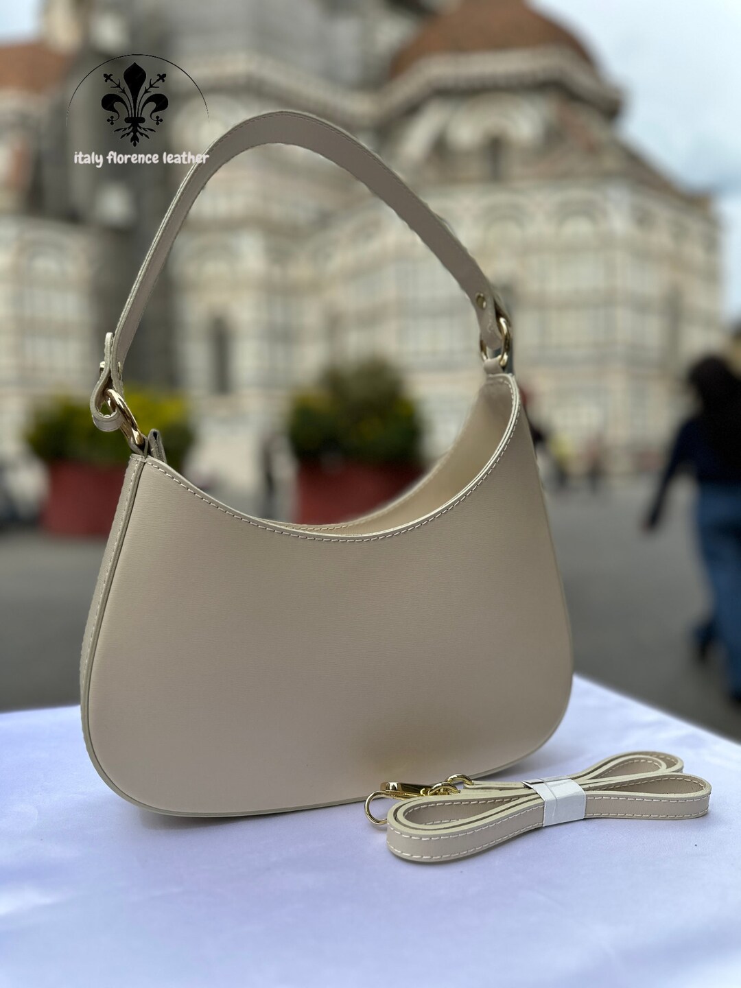 Authentic Leather Satchel Clasic Italian Handcrafted Women Bag/shoulder ...
