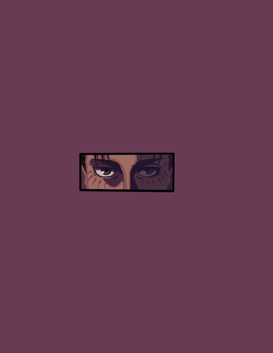 Eyes of Eren Yeager Sticker - Etsy