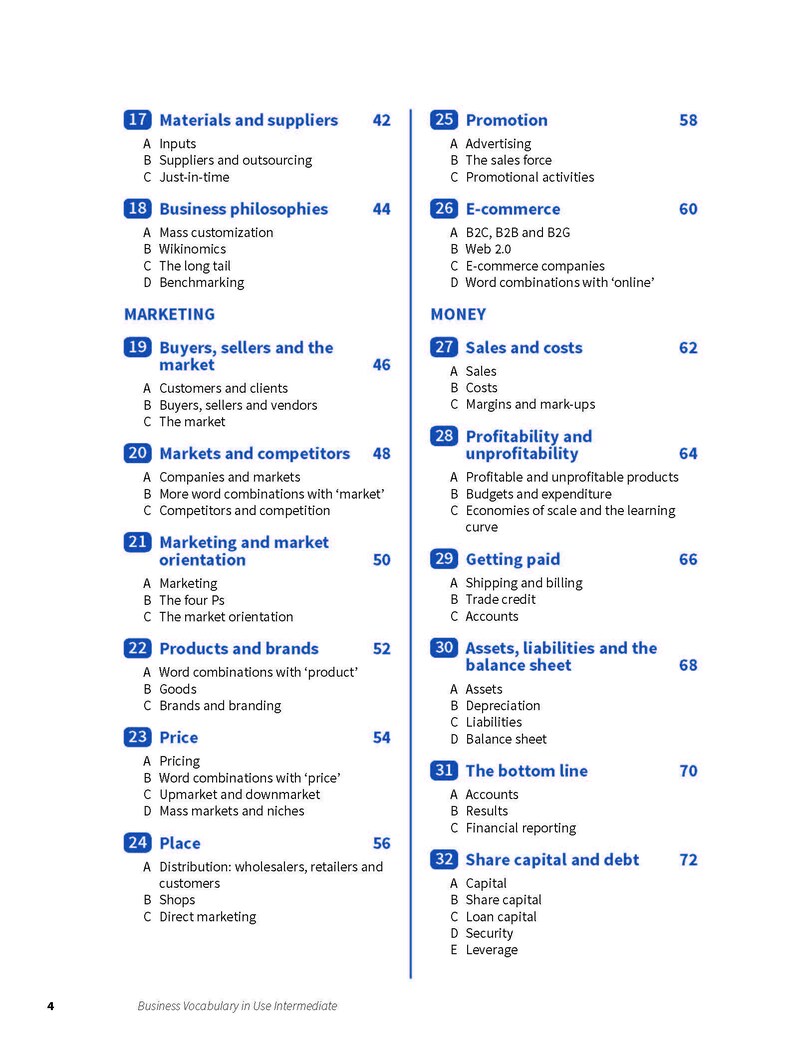 English Business Vocabulary in Use: A Self-study Reference and Practice ...