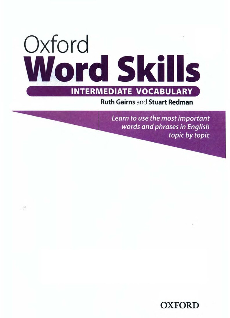 English Language E-book by Oxford Word Skills: Intermediate Vocabulary ...