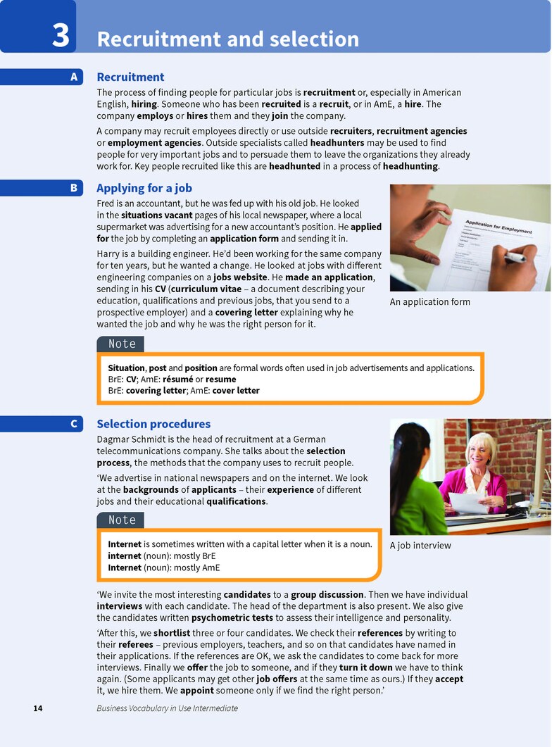 English Business Vocabulary in Use: A Self-study Reference and Practice ...