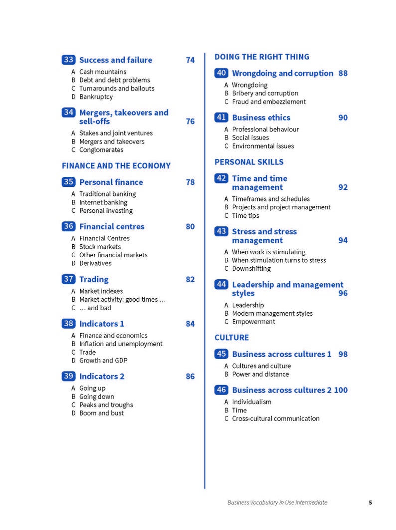 English Business Vocabulary in Use: A Self-study Reference and Practice ...