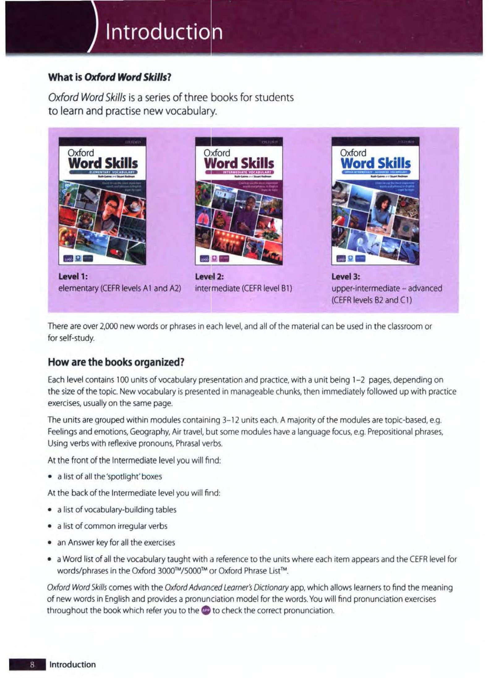 English Language E-book by Oxford Word Skills: Intermediate Vocabulary ...