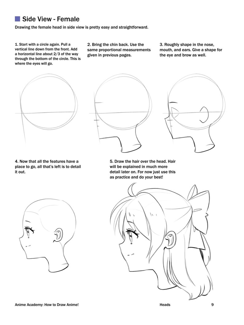 Anime Drawing Book | How to Draw Manga for Beginners | Learn Anime ...