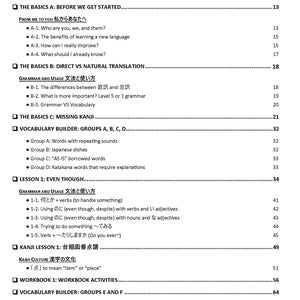 Japanese From Zero Set 1-5 Japanese Learning E-book Set Japan Language ...