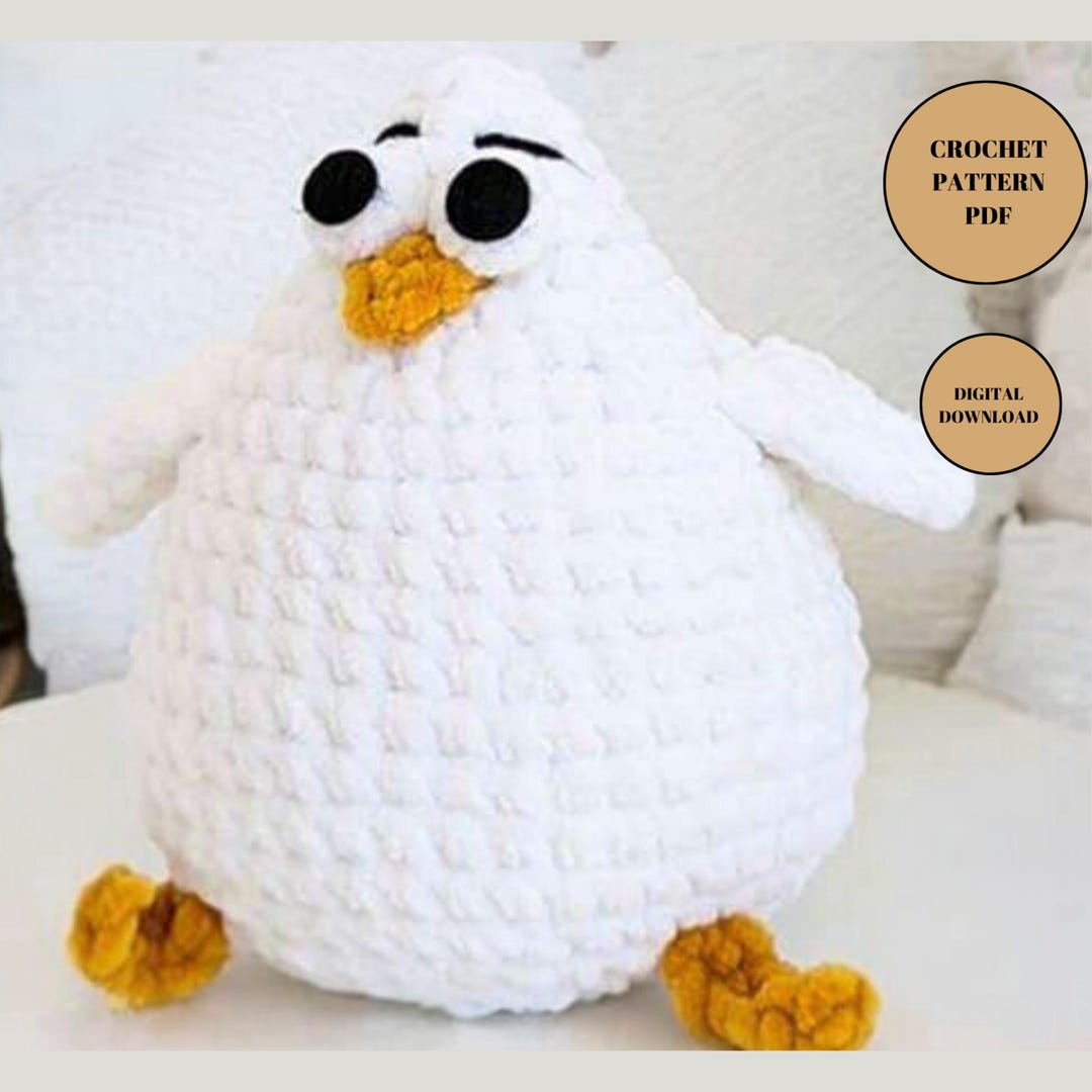 Baby Bird Crochet Pattern: Easy Amigurumi Plush Toy (PDF) - Etsy