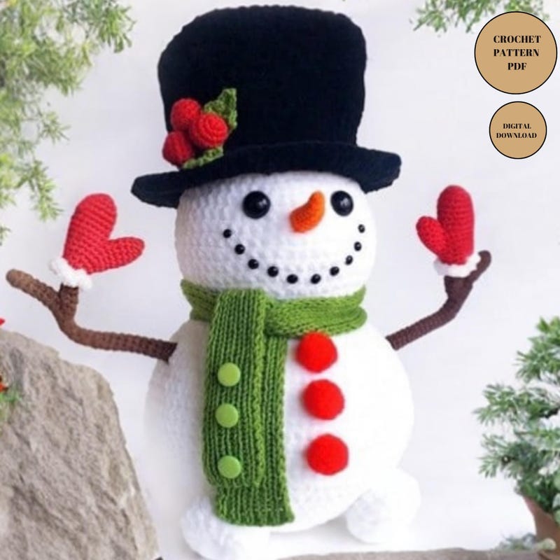 Toy Top Hat Crochet Pattern - Etsy