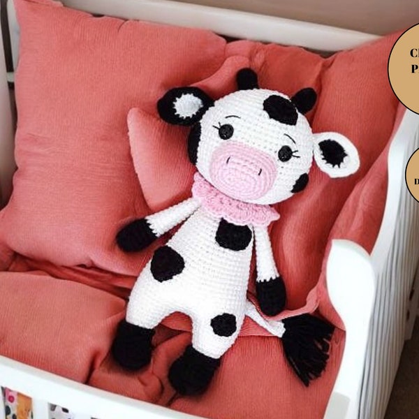 Stuffed Cow Sewing Pattern - Etsy