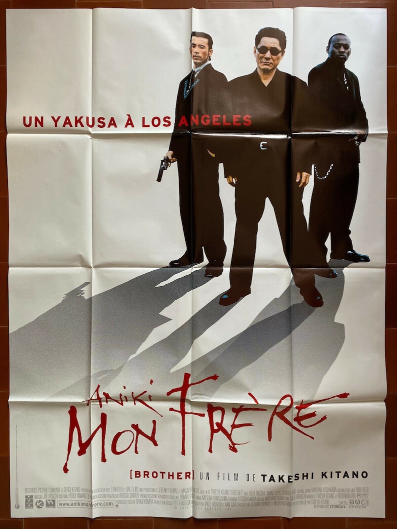 Original Cinema Poster ANIKI MY BROTHER Takeshi Kitano 120x160cm 2000 ...
