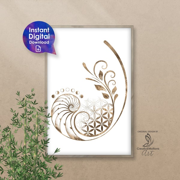 Golden Spiral - Etsy