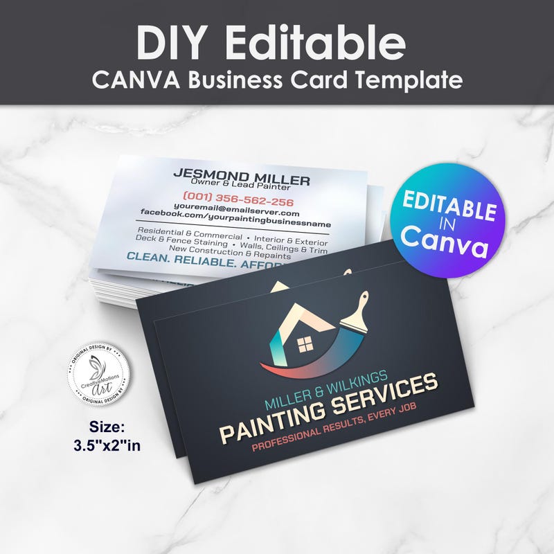 Drywall Logo Cards - Etsy