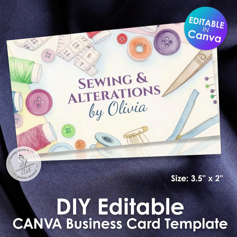 Tailor Business Card - Etsy