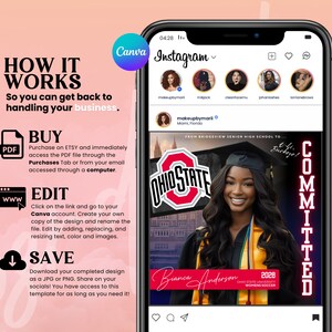 College Decision Day Flyer, Graduation, HBCU, PWI, Social Media College ...