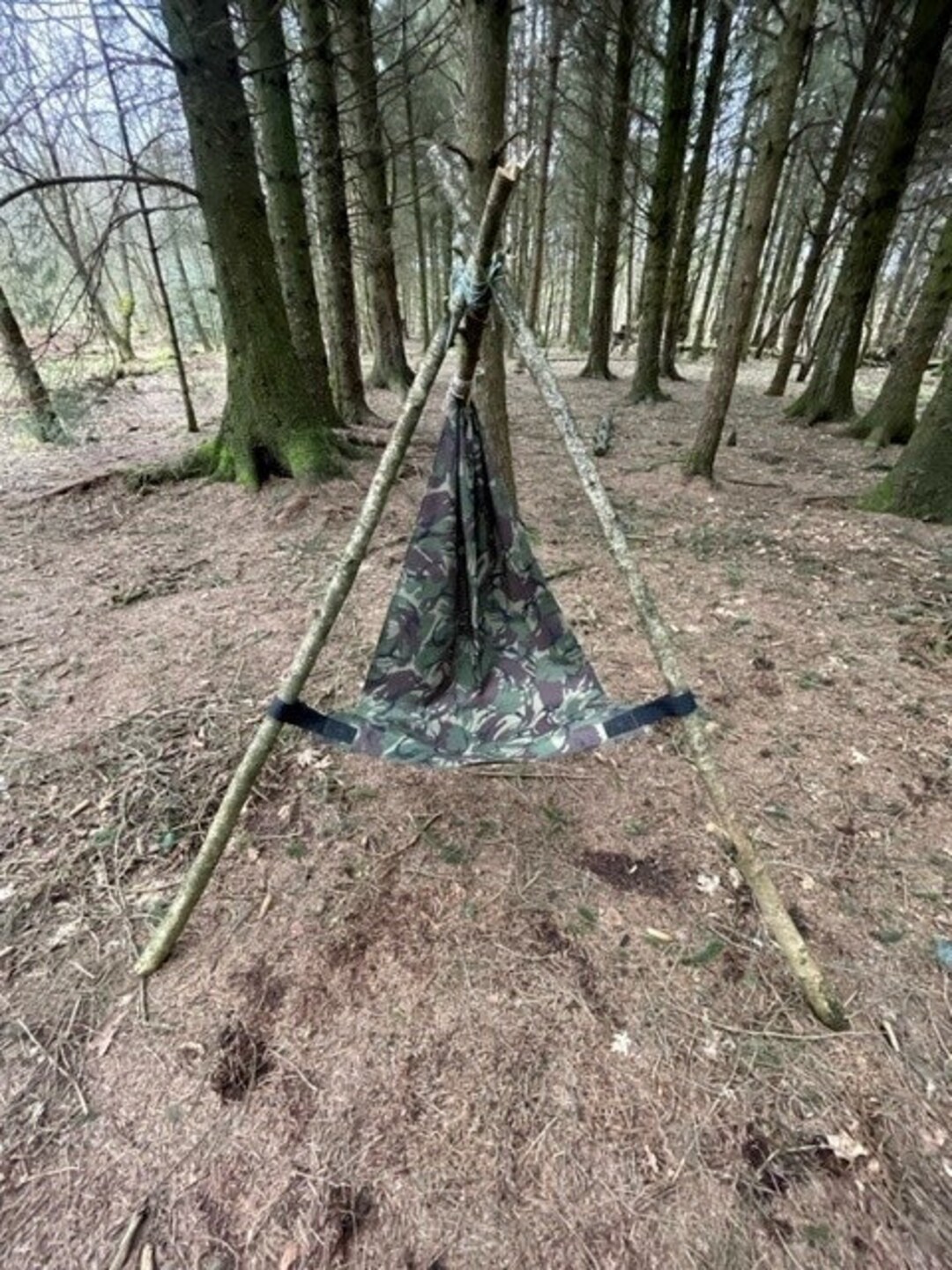 Handmade Bushcraft Tripod Chair - Etsy