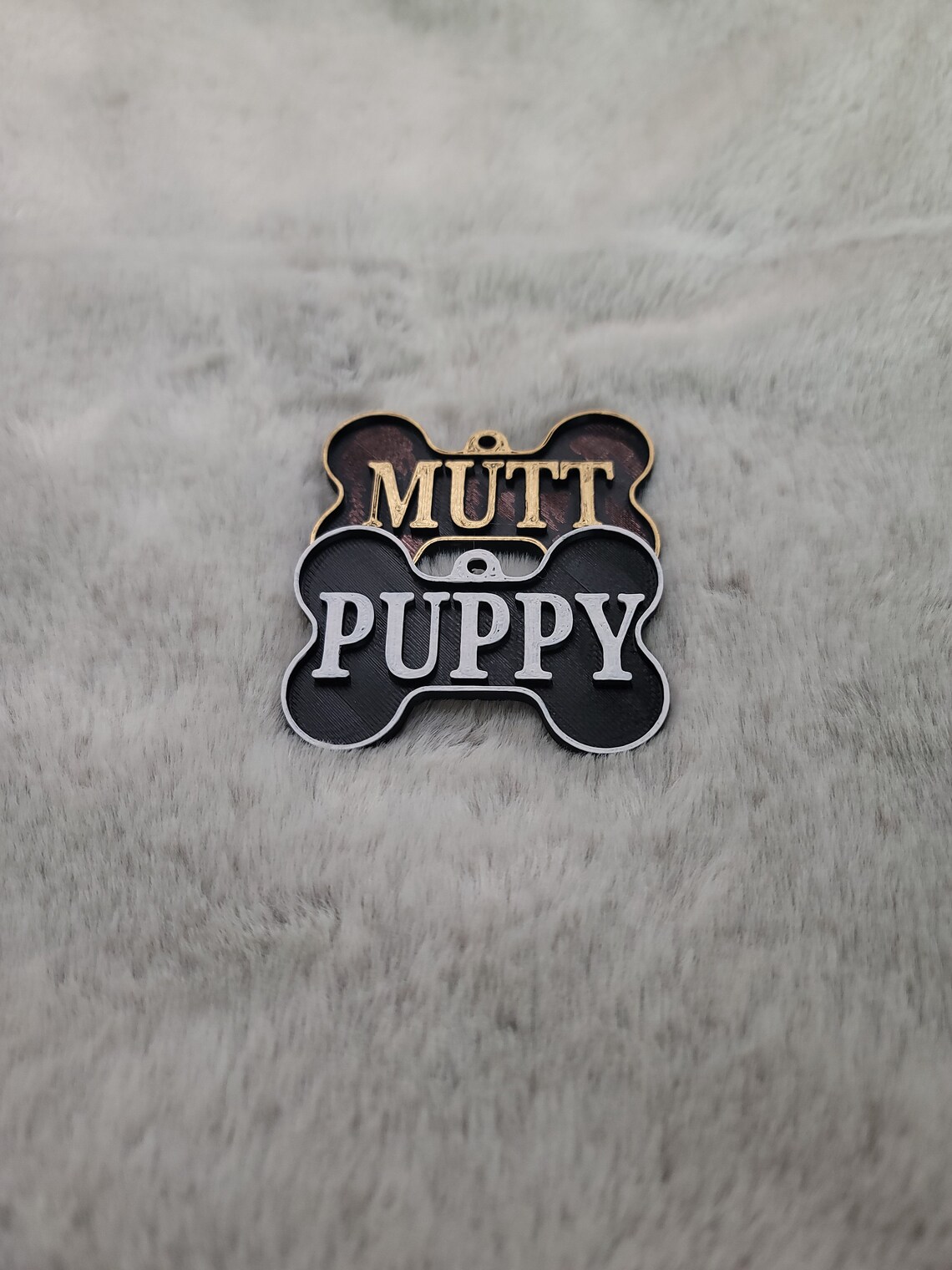 3D Printed Tag Fursuit Tag Custom Tag Name Tag Bone Tag - Etsy