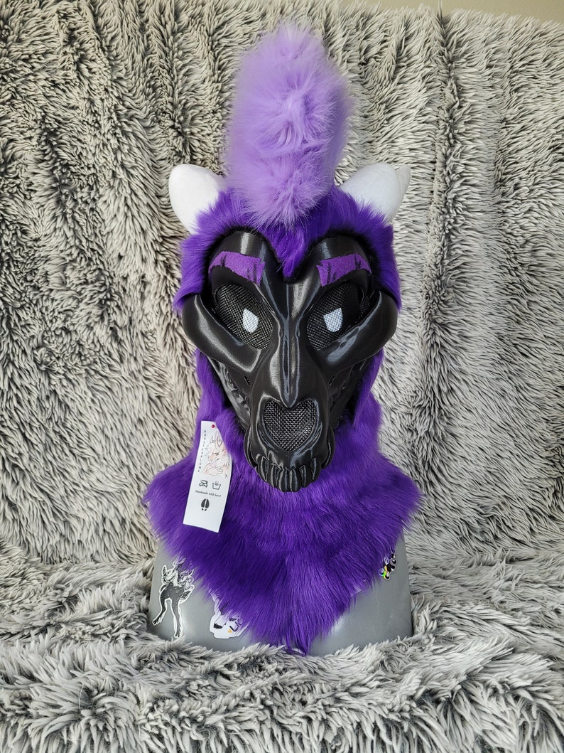 Fursuit Premade Skull Dog - Etsy