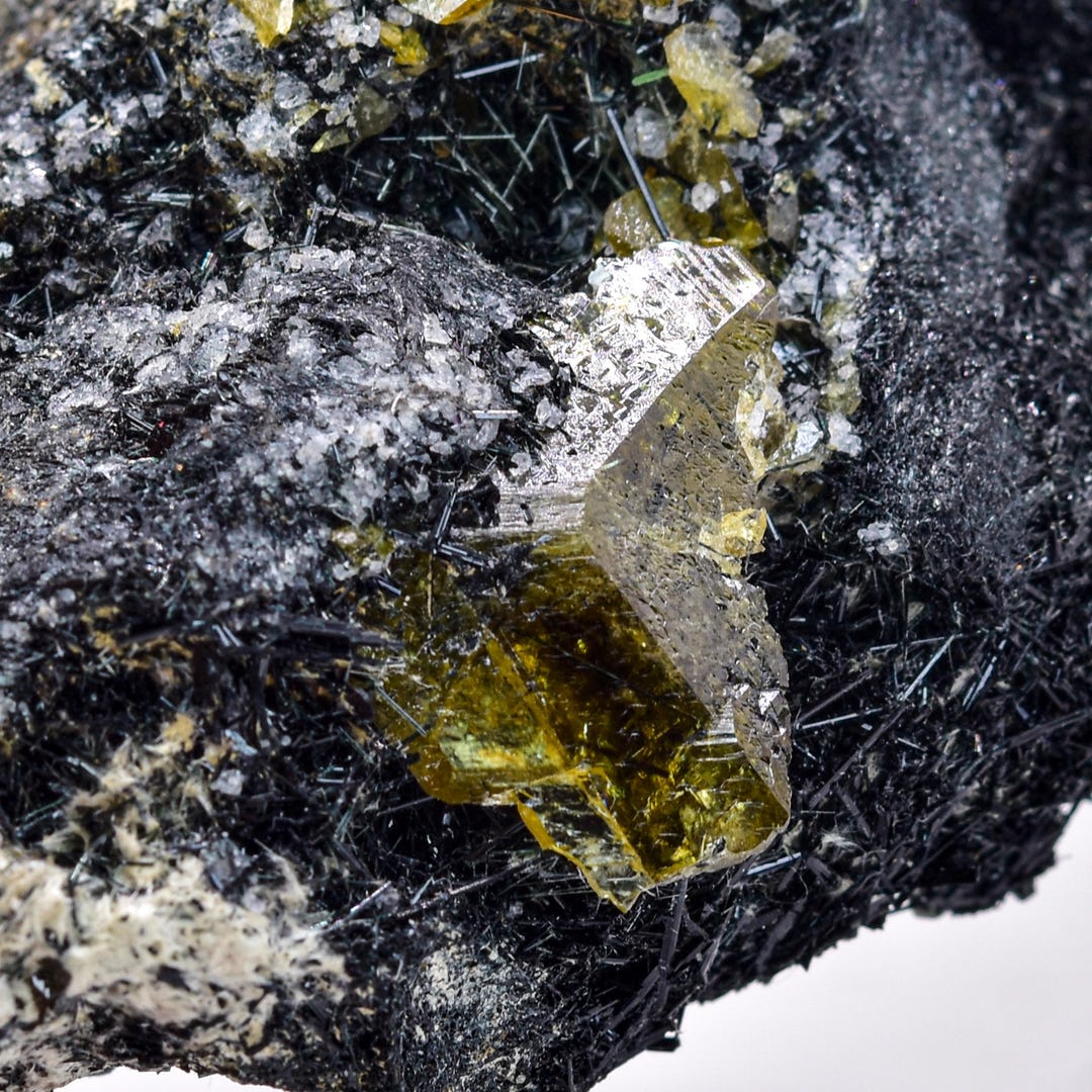 Rare SPHENE 216 Gram Most Beautiful Natural Extreme Rare TITANITE ...