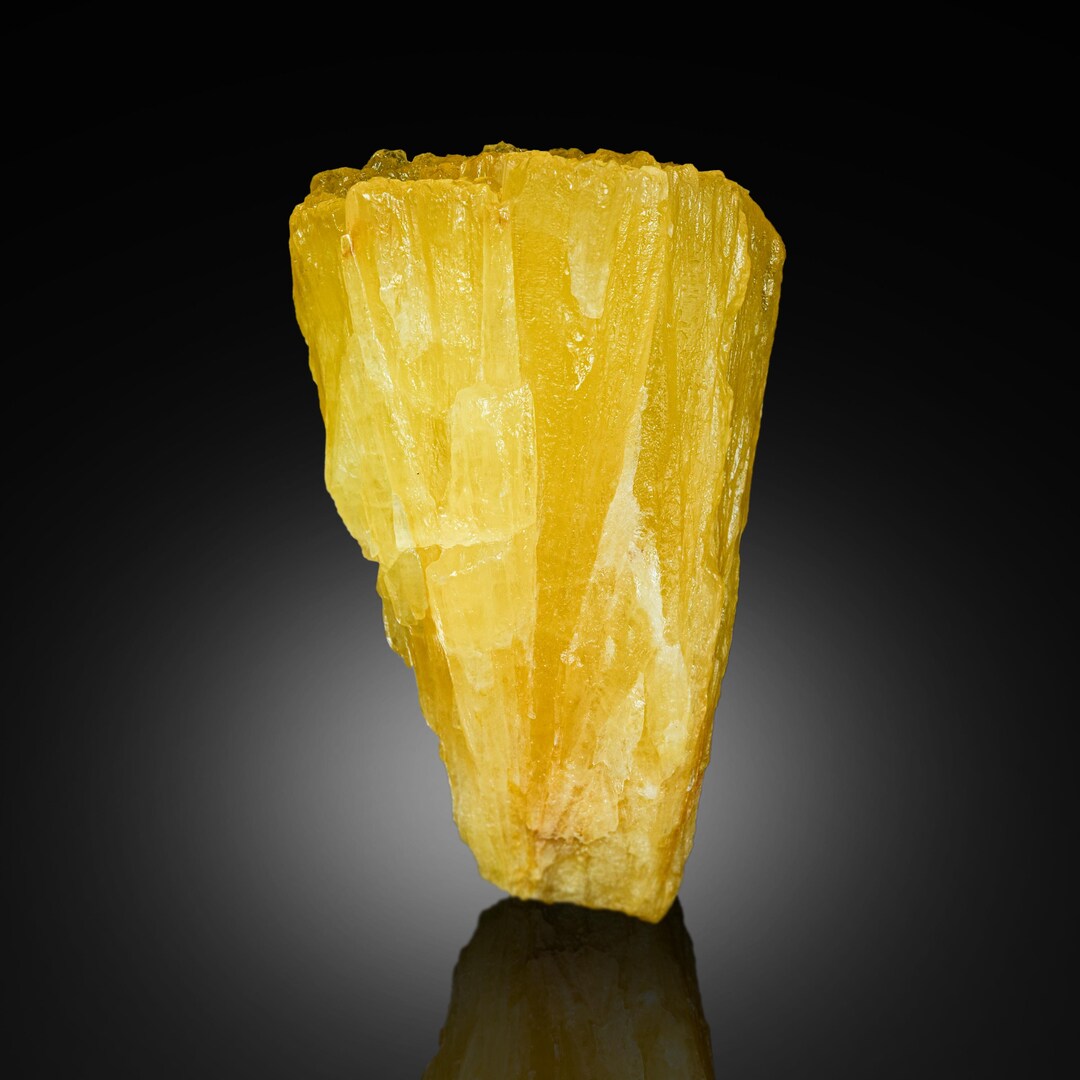 380 Gram Most Beautiful Natural YELLOW ARAGONITE Specimen From ...