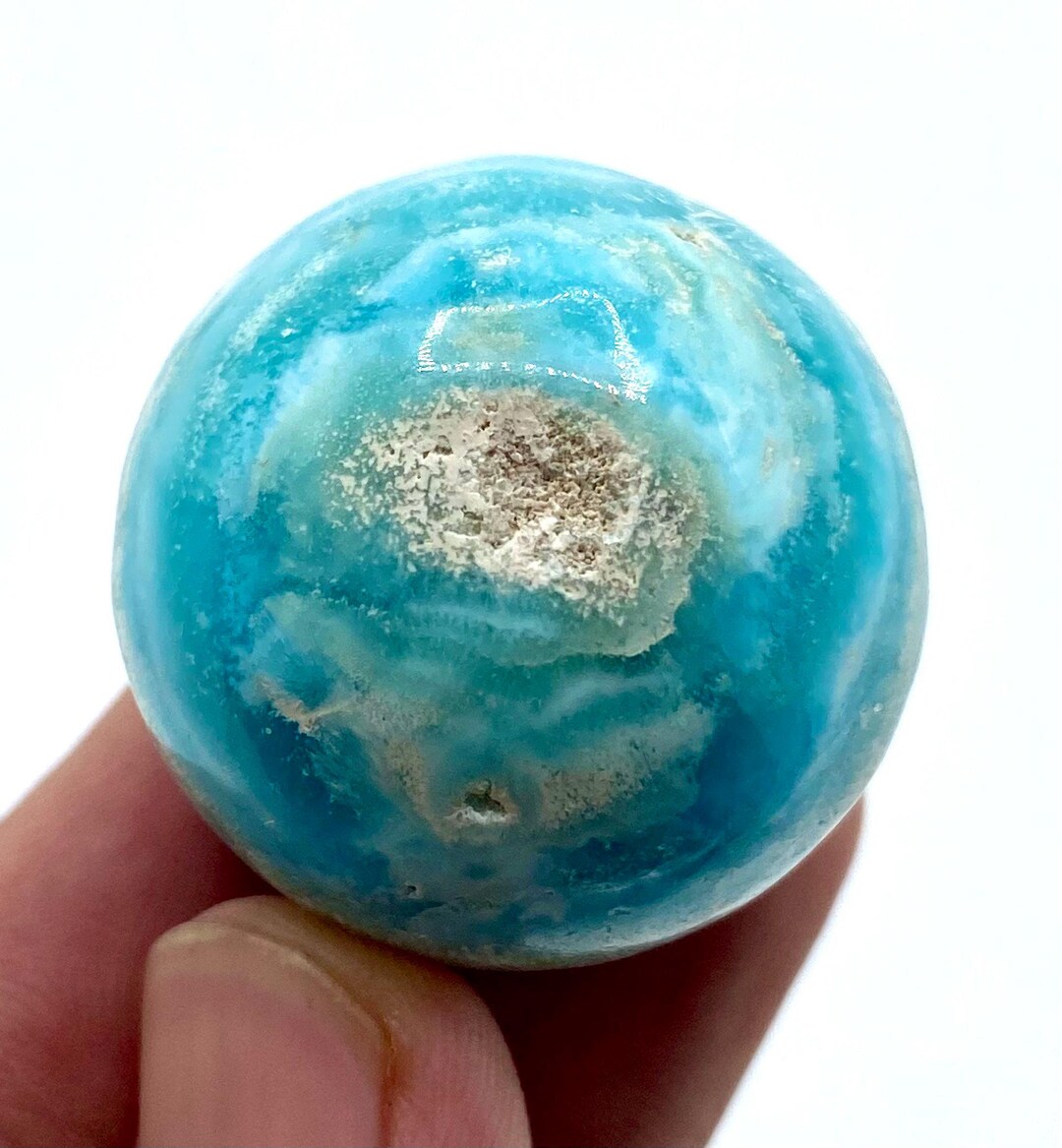 Aragonite Healing Sphere: Natural Crystal Stone From Afghanistan (46 ...