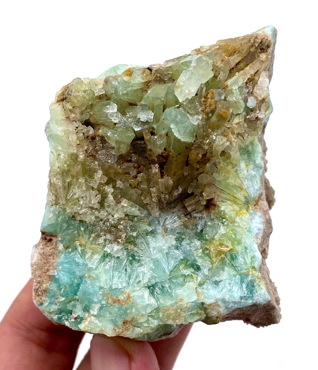 Flower Aragonite Specimen 268g Natural Mineral From Afghanistan ...