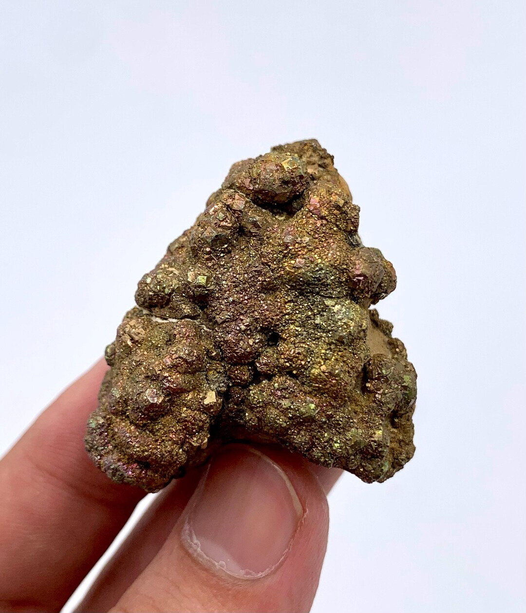 Rainbow Pyrite Marcasite Specimen, Natural Crystal Mineral (55g) - Etsy