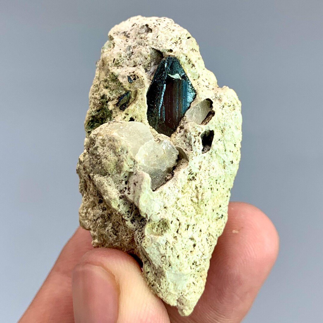 Natural Shiny Hematite Specimen 28g Rare Mineral Crystal From Pakistan ...