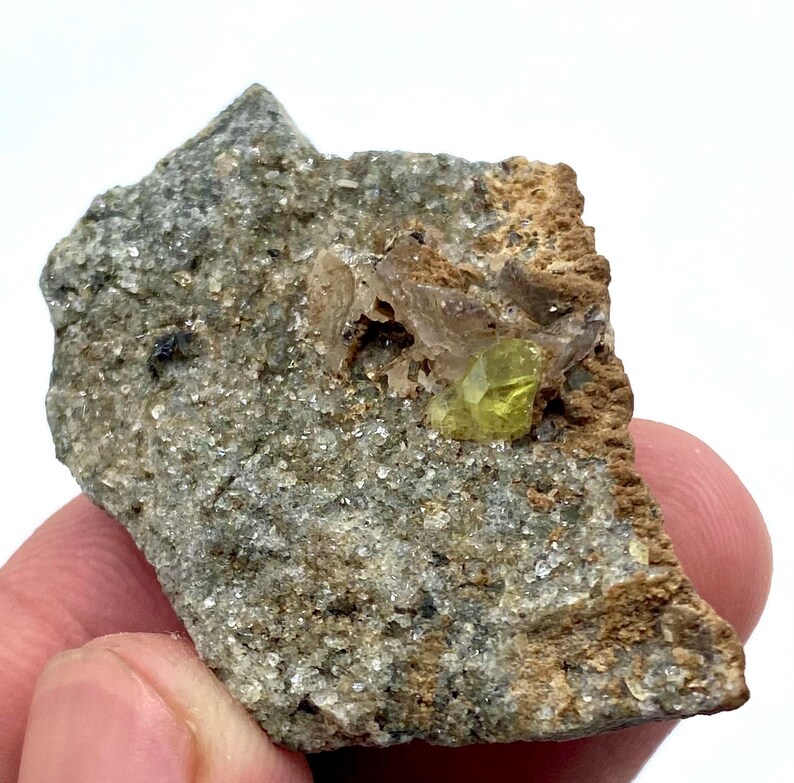 Natural Titanite Sphene Crystal – 79 Carat Gemstone Specimen, Pakistan ...