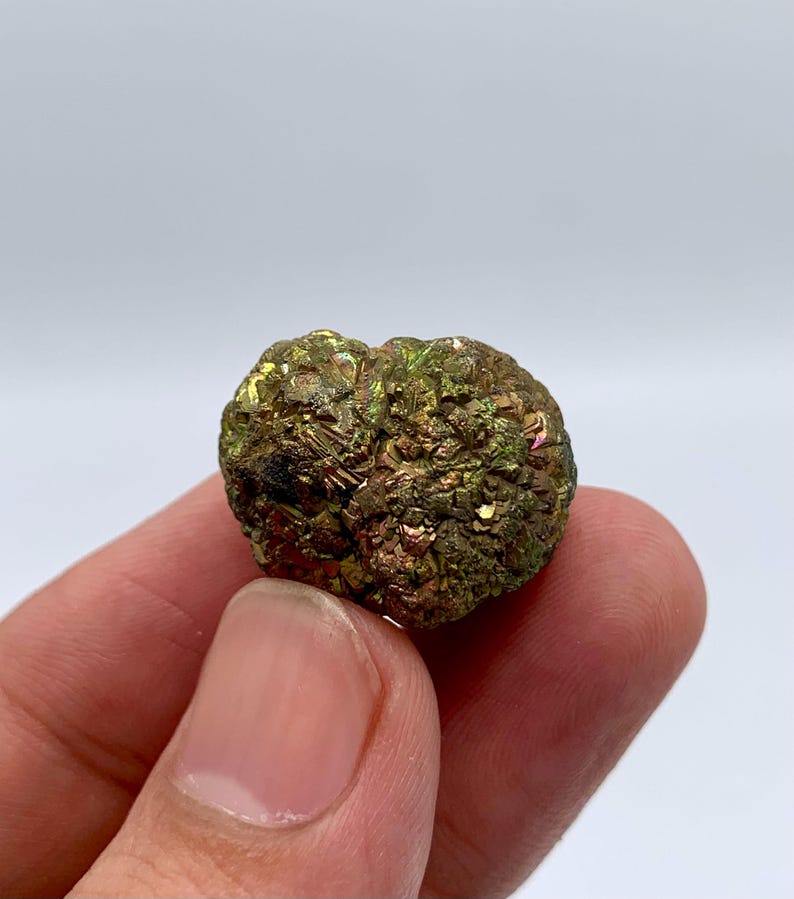Rainbow Pyrite Marcasite Crystal, 94 Carat, Pakistan - Etsy