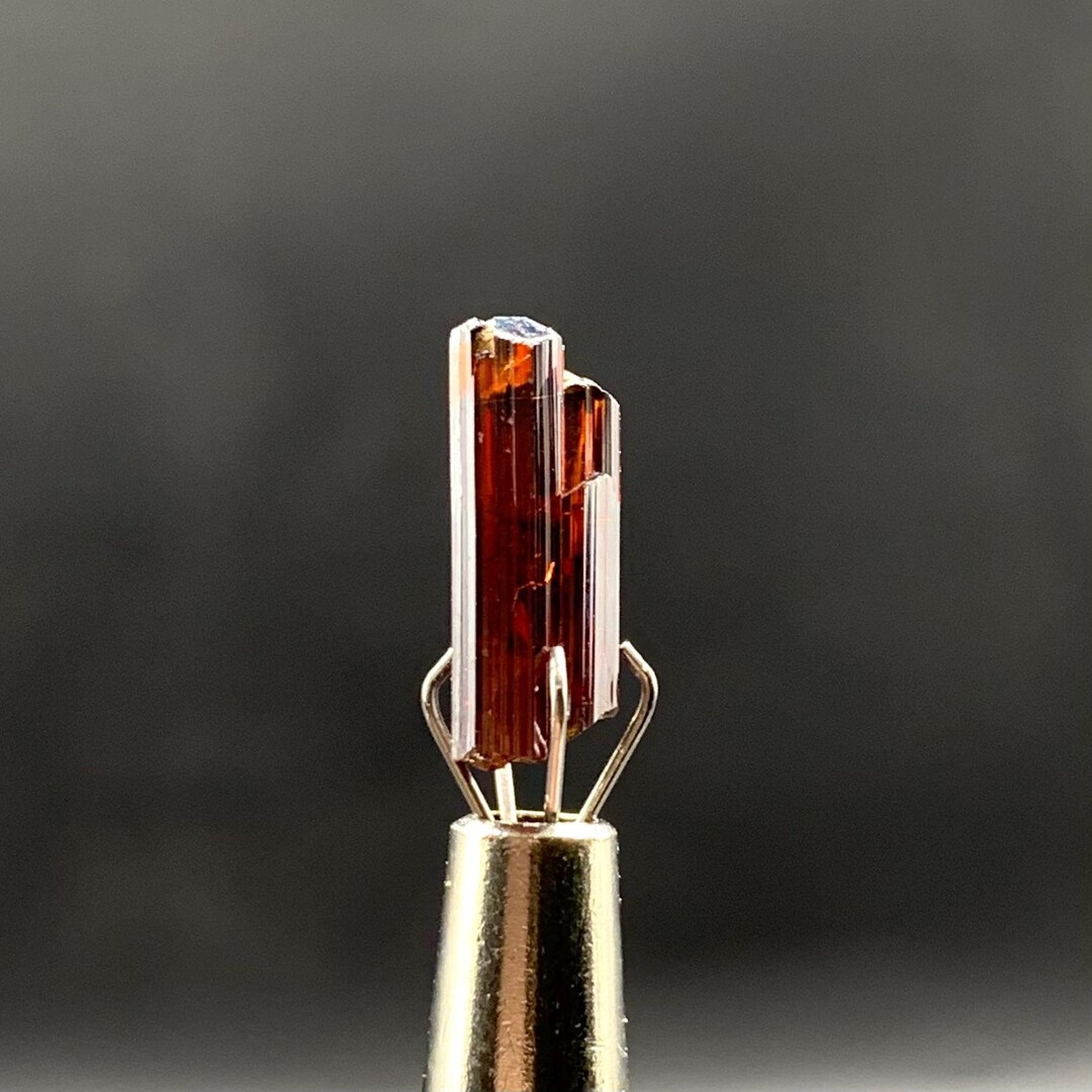 Natural Red Rutile Crystal 3.15ct Gemmy Healing Stone From Pakistan ...
