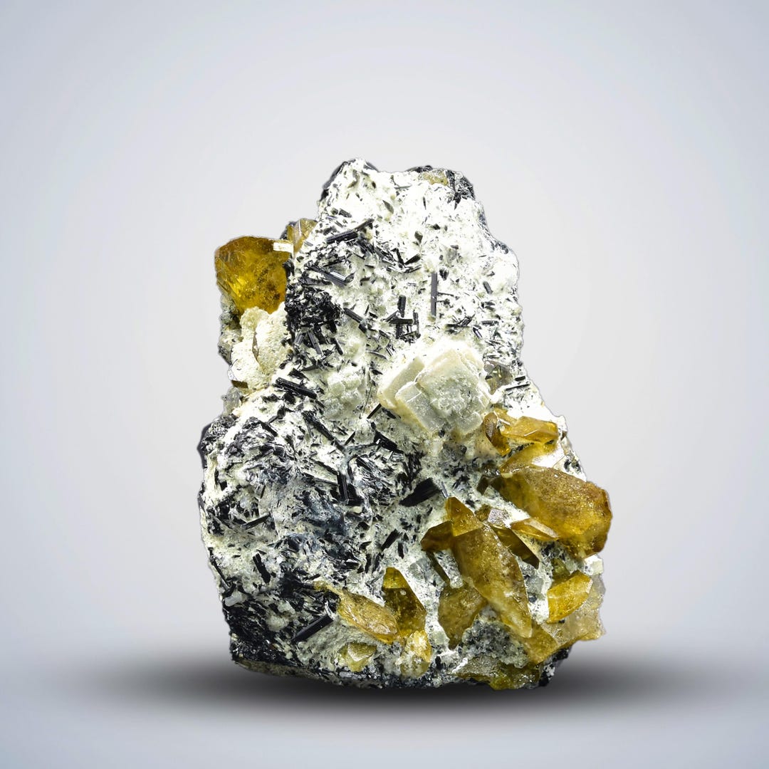 72 Carat Most Beautiful Natural Extreme Rare TITANITE SPHENE Crystals ...