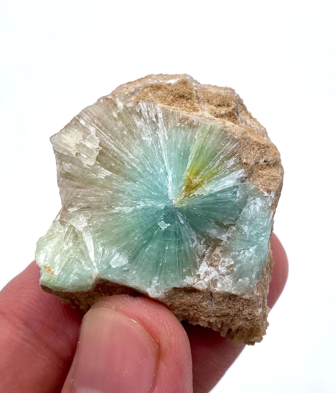 Flower Aragonite Specimen 32g Natural Mineral From Afghanistan – Unique ...