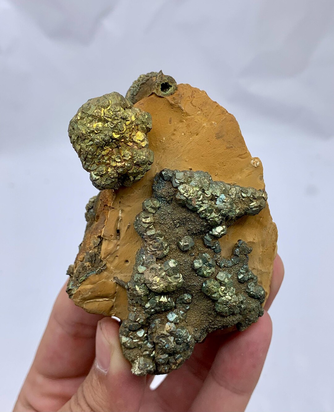 Marcasite Pyrite Specimen, Unique Mineral Crystal From Pakistan - Etsy