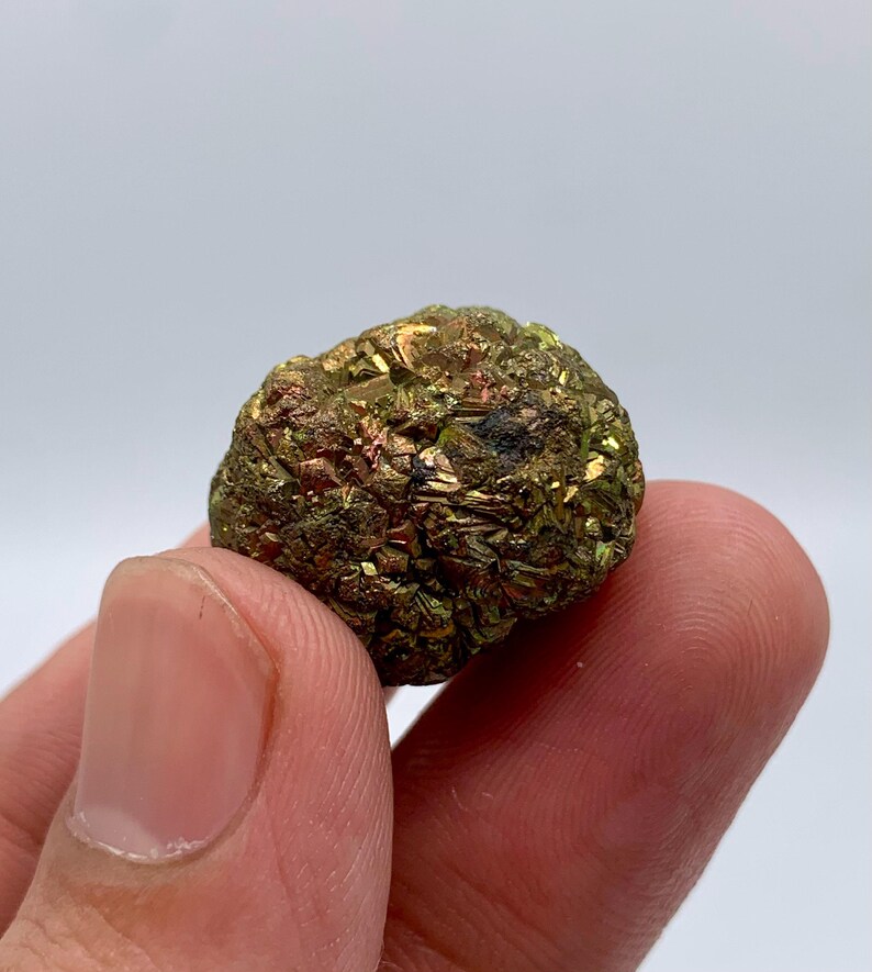 Rainbow Pyrite Marcasite Crystal, 94 Carat, Pakistan - Etsy
