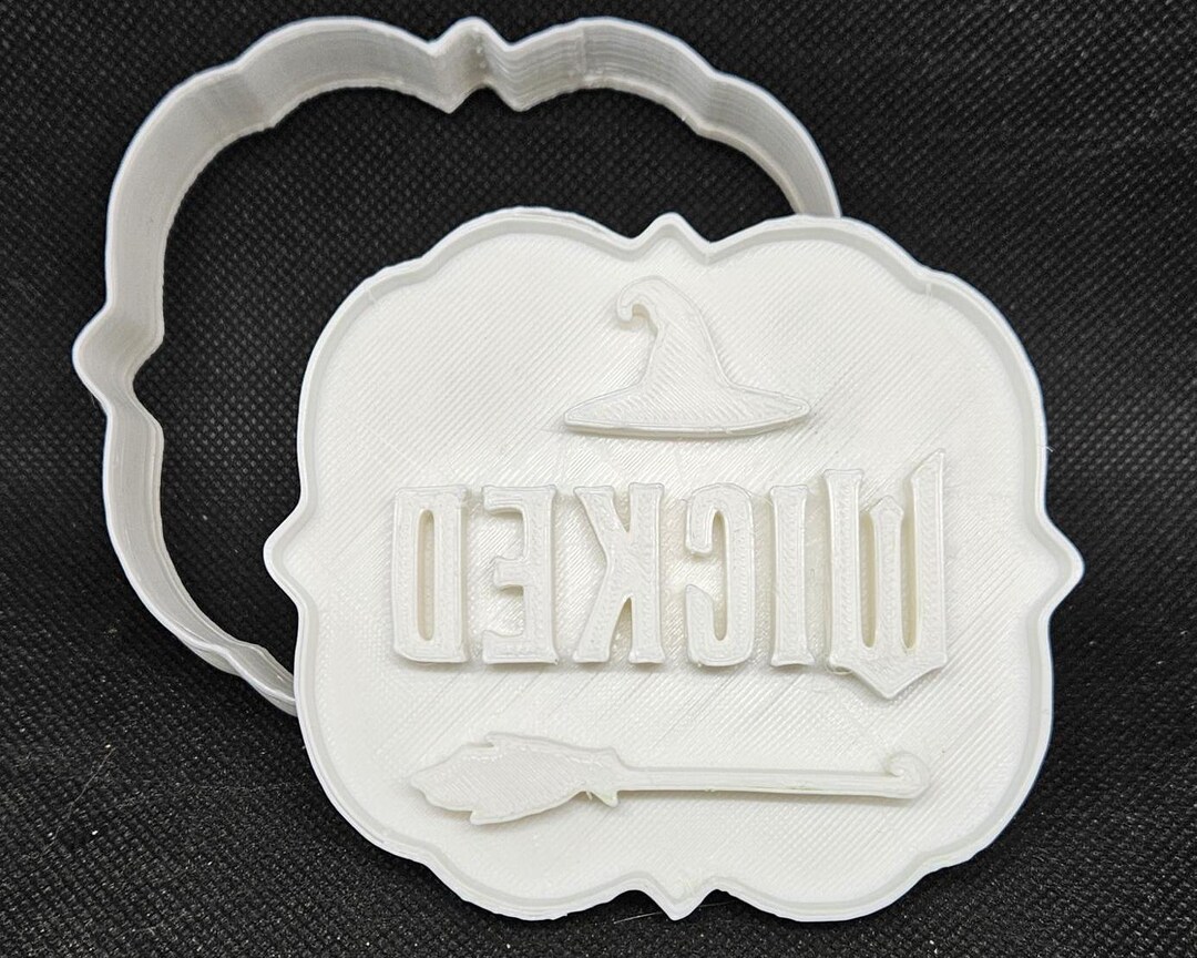 Wicked Sandwich Cookie Cutter and Stamp Set - Etsy