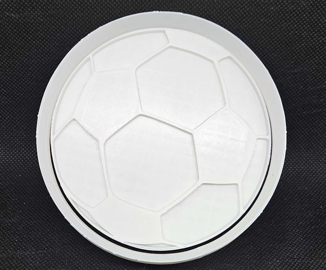 Soccer Ball Sandwich Cutter and Stamp Set - Etsy