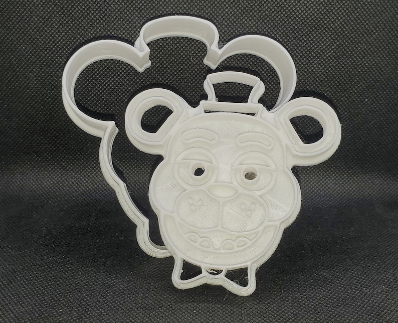 FNAF Freddy Fazbear Cookie Sandwich Cutter and Stamp Set - Etsy