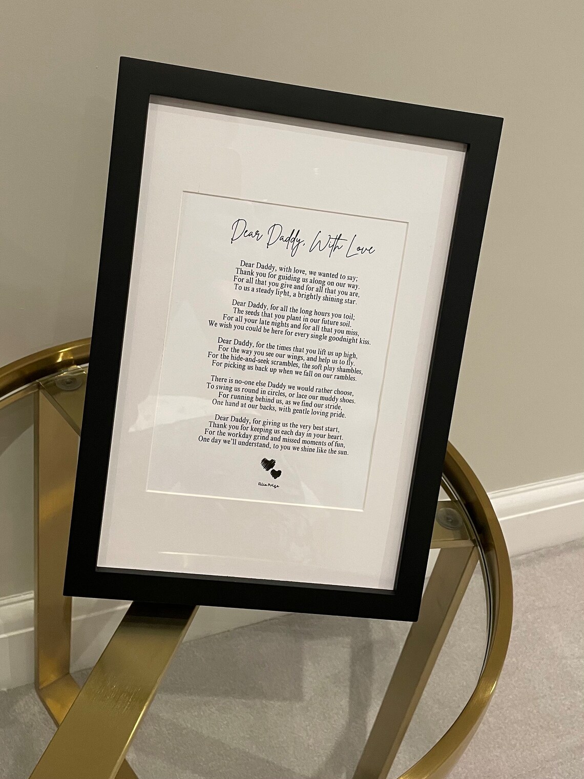 Dear Daddy With Love, Father’s Day, Poem for Dad, Fatherhood Poem ...