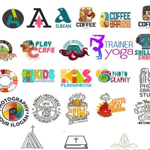 5000+ Logo Design Template Black Canva Business Logo White Professional ...
