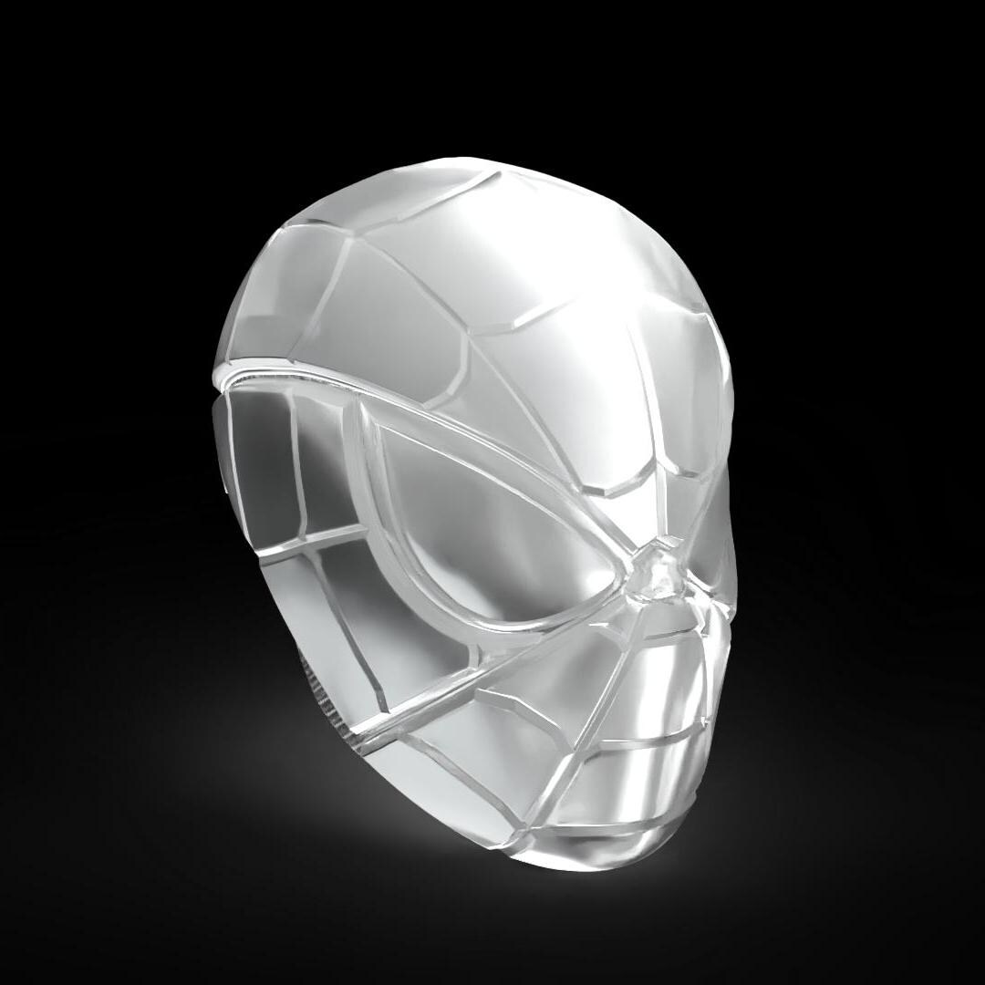 Metal Spider-man Helmet STL - Etsy