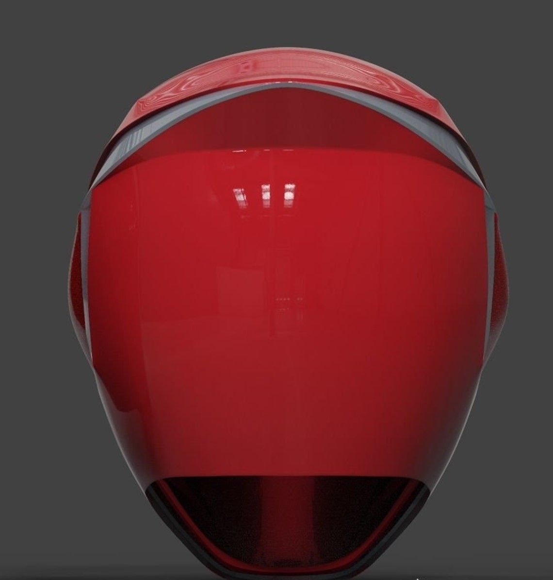 Power Rangers SPD Red Ranger Helmet STL - Etsy