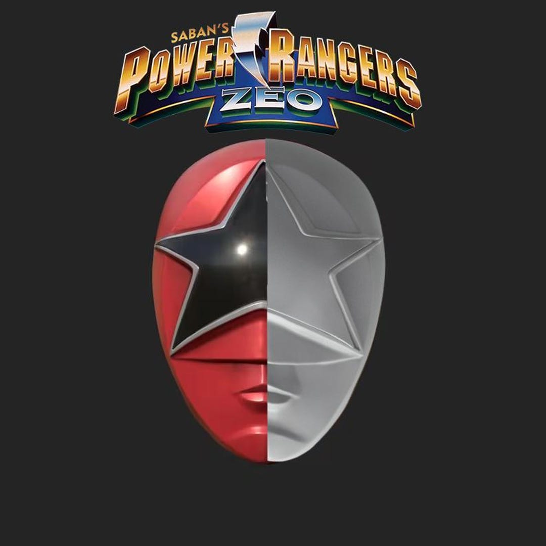 Tommy Red Zeo Ranger Helmet STL - Etsy