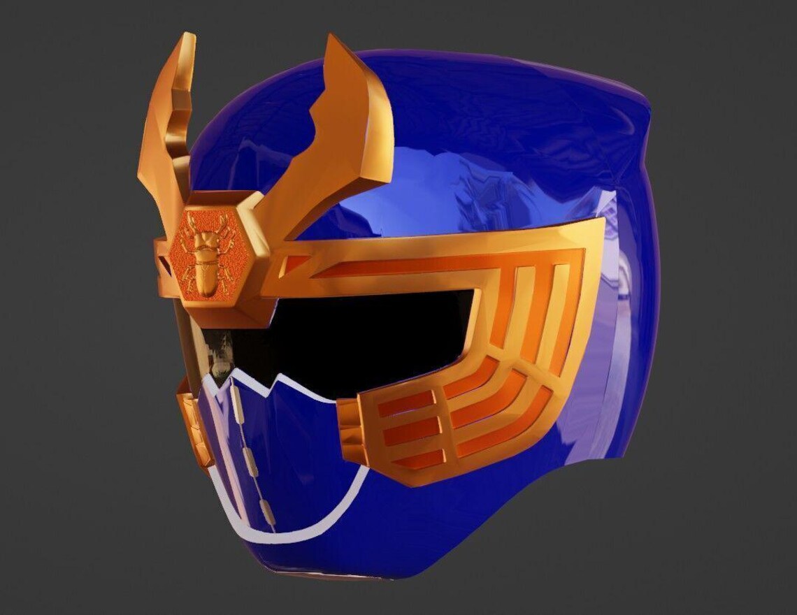 Navy Thunder Ranger Helmet STL - Etsy