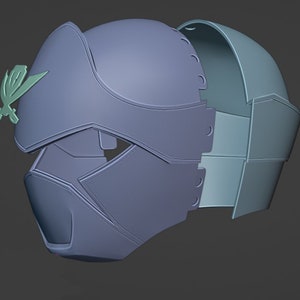 Gokai Red Ranger Helmet STL - Etsy